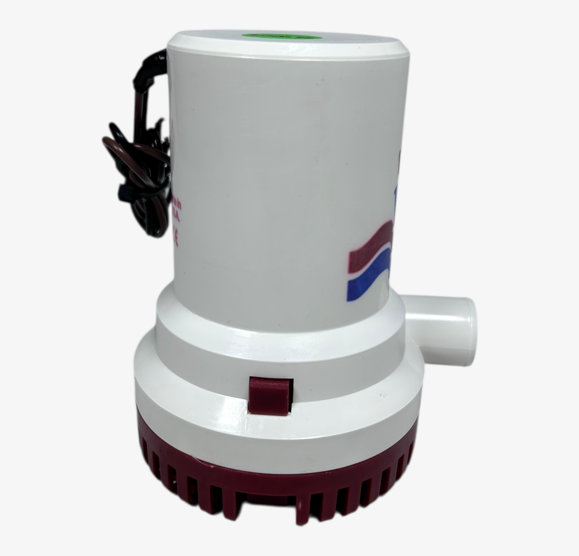 Rule Model 03, 1500 GPH Bilge Pump 24V - Max Marine Outlet