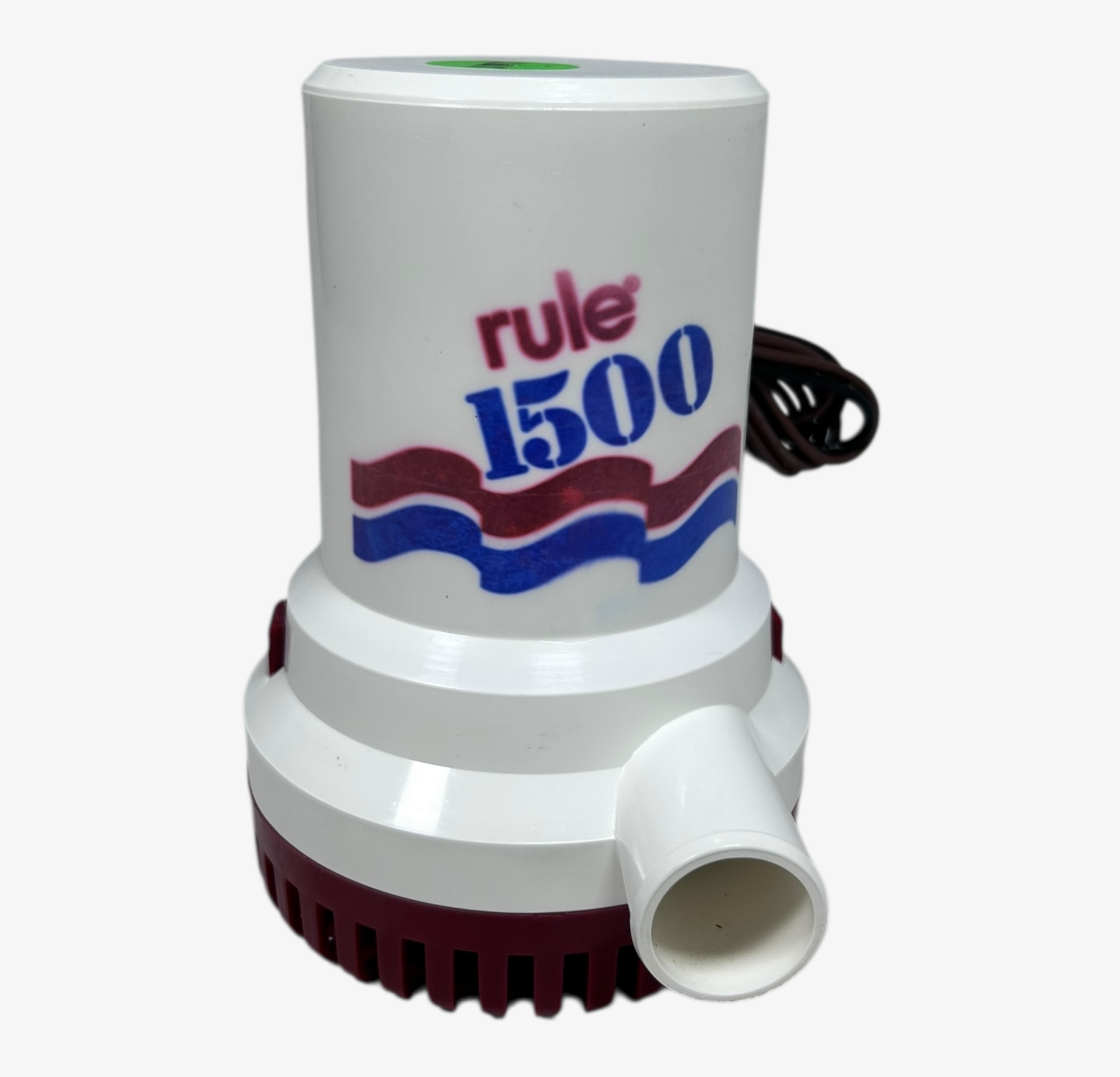 Rule Model 03, 1500 GPH Bilge Pump 24V - Max Marine Outlet