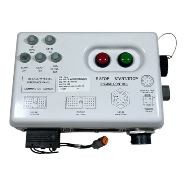Cummins 5289826 / 8M0026043 SIM Module , Vessel Interface Panel for DTS ...