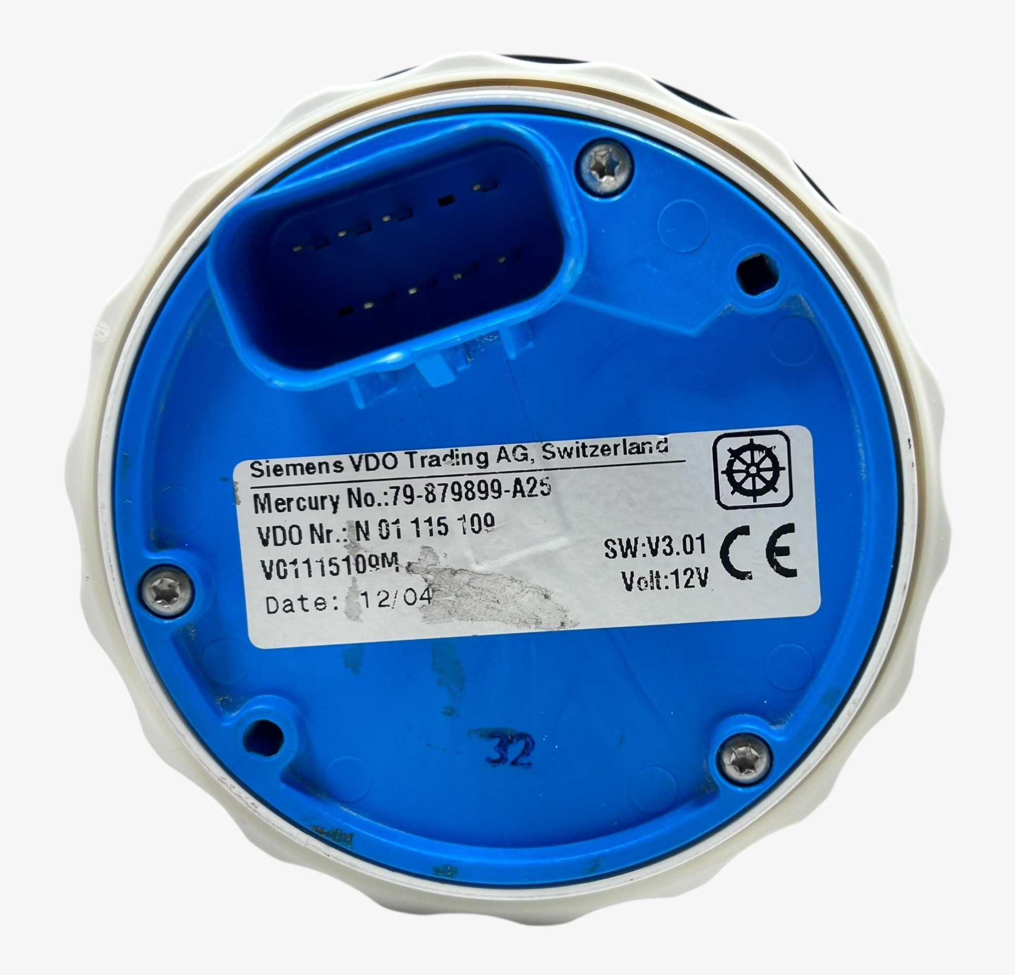 Mercury SmartCraft 79-879899-A25 / SC1000 , Speedometer Gauge ( No ...