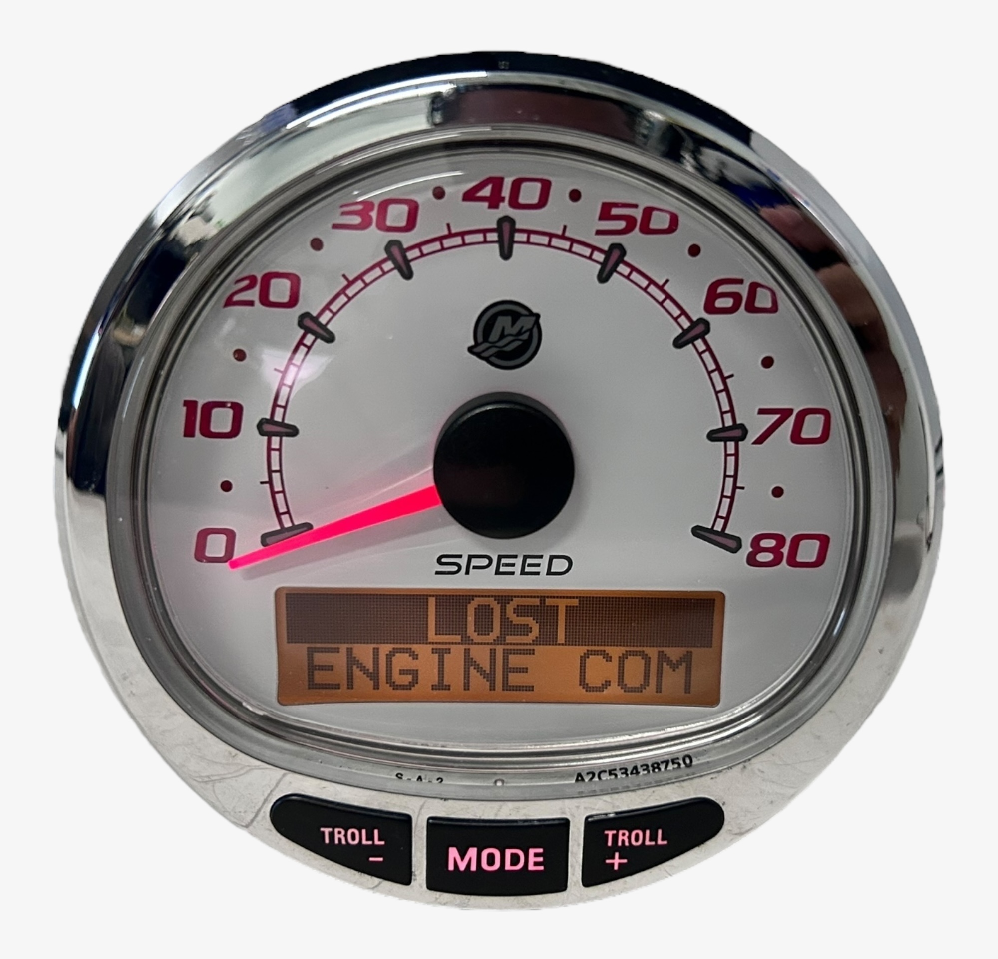 Mercury SmartCraft 8M6002286 / SC1000 , Speedometer Gauge ( Minor Chip ...