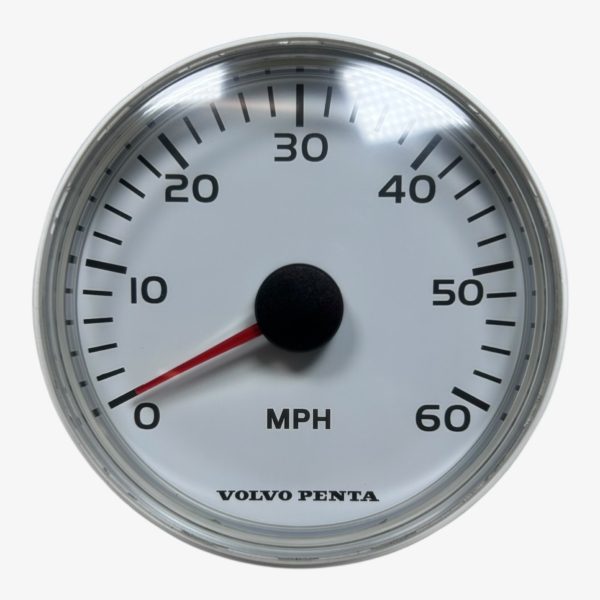 Volvo Penta VP3587441, Marine Speedometer Gauge 0-60 MPH ( No Bezel ...