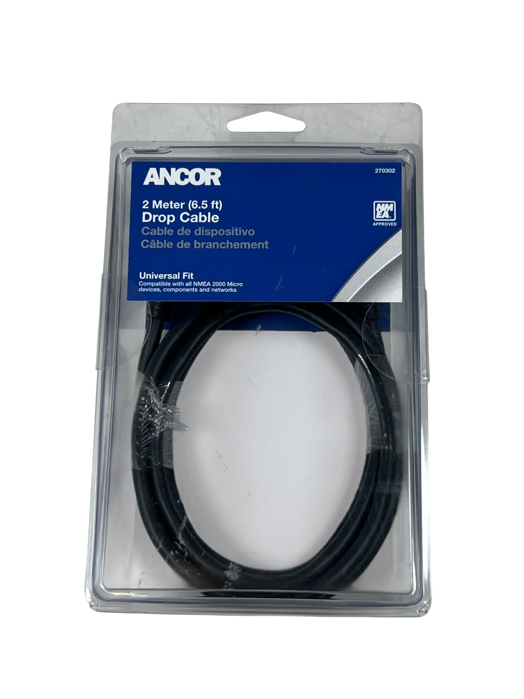 Ancor 270302, Drop Cable, 2 Meter (6.5FT), NMEA 2000, NEW, OEM - Max ...