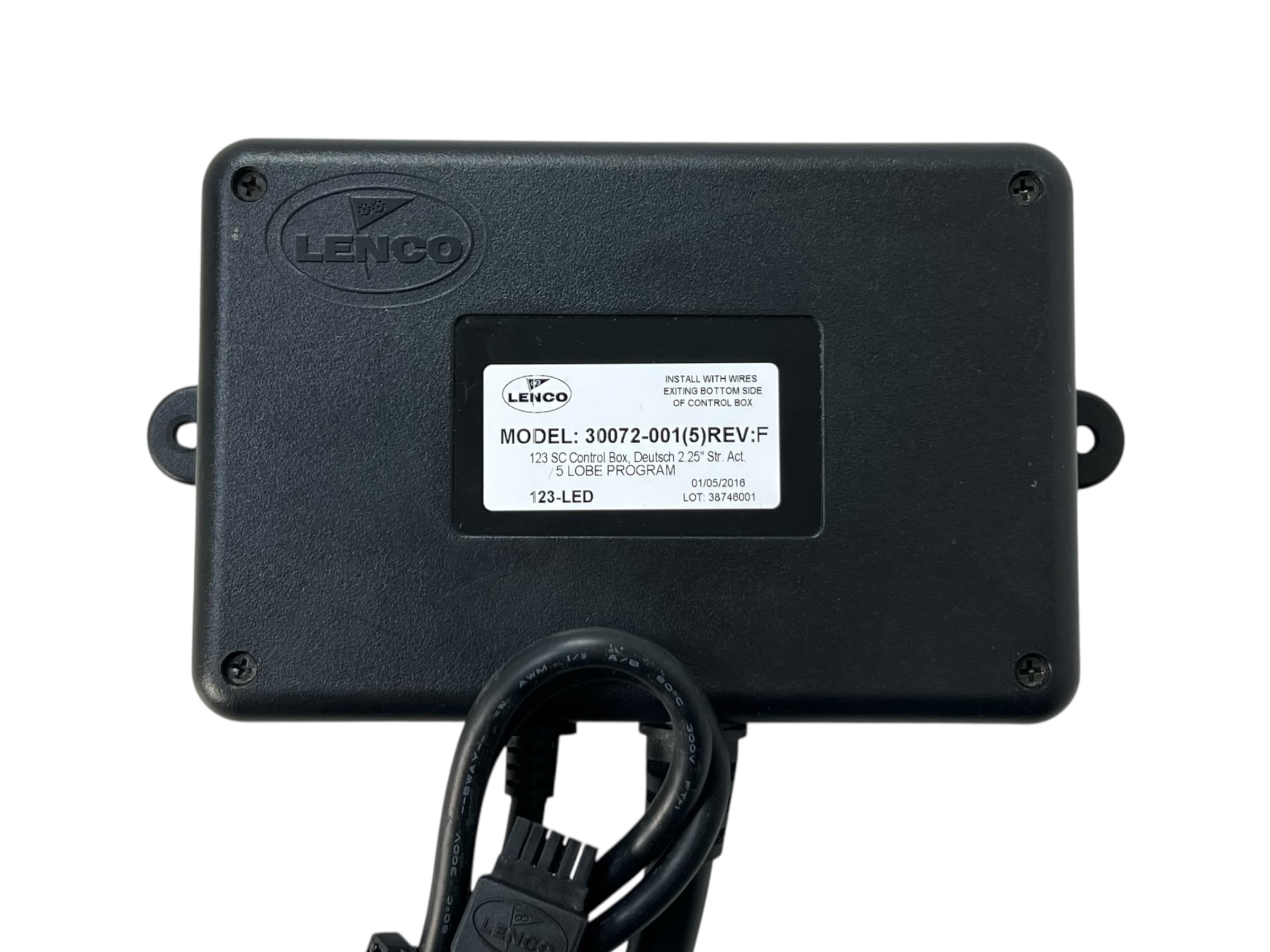 Lenco Marine 30072-001, 123 SC Control Box (No Connectors Wire Cut Down ...