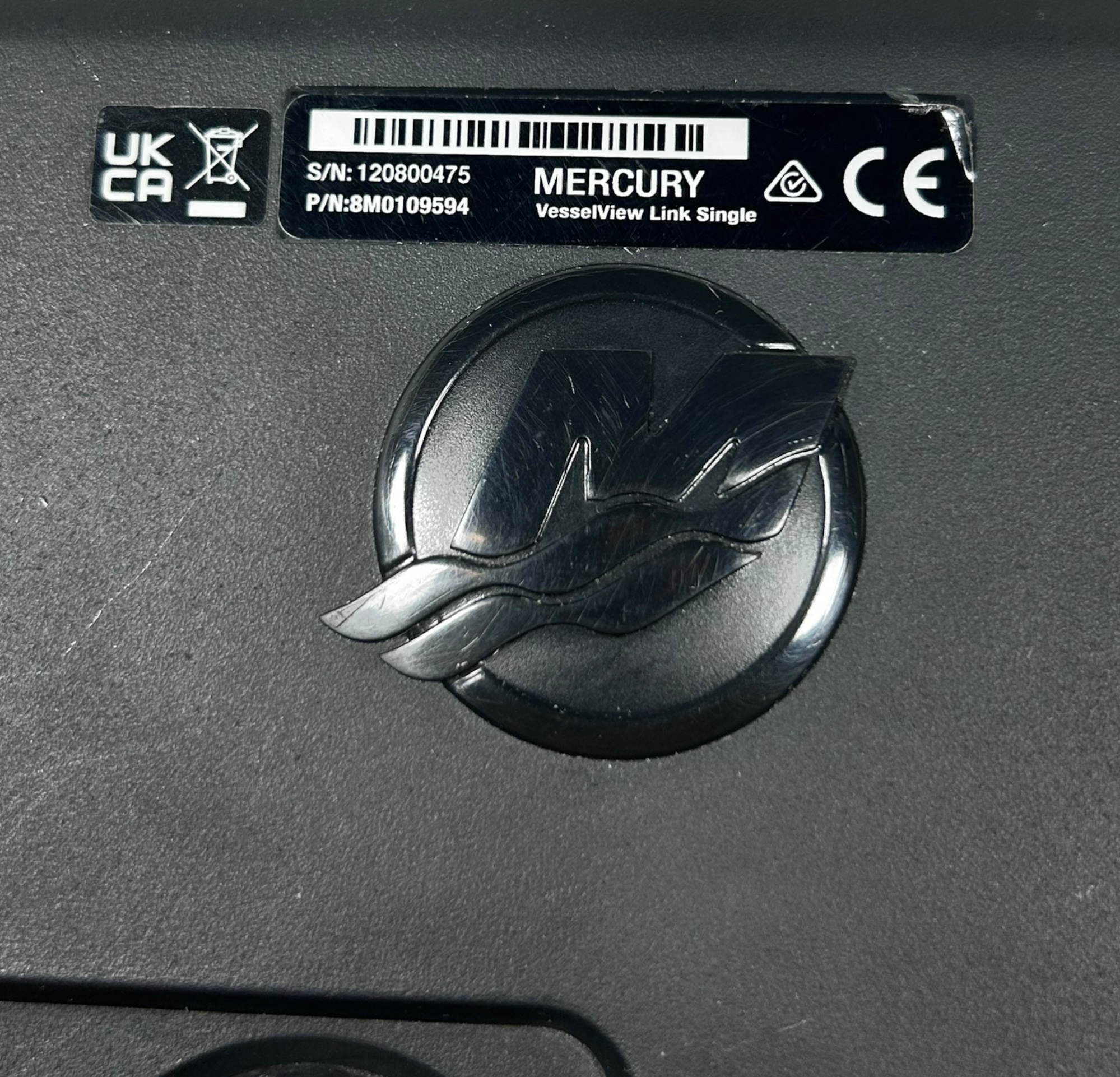 Mercury 8M0109594, Marine Vessel View Link Module, Single Base OEM ...