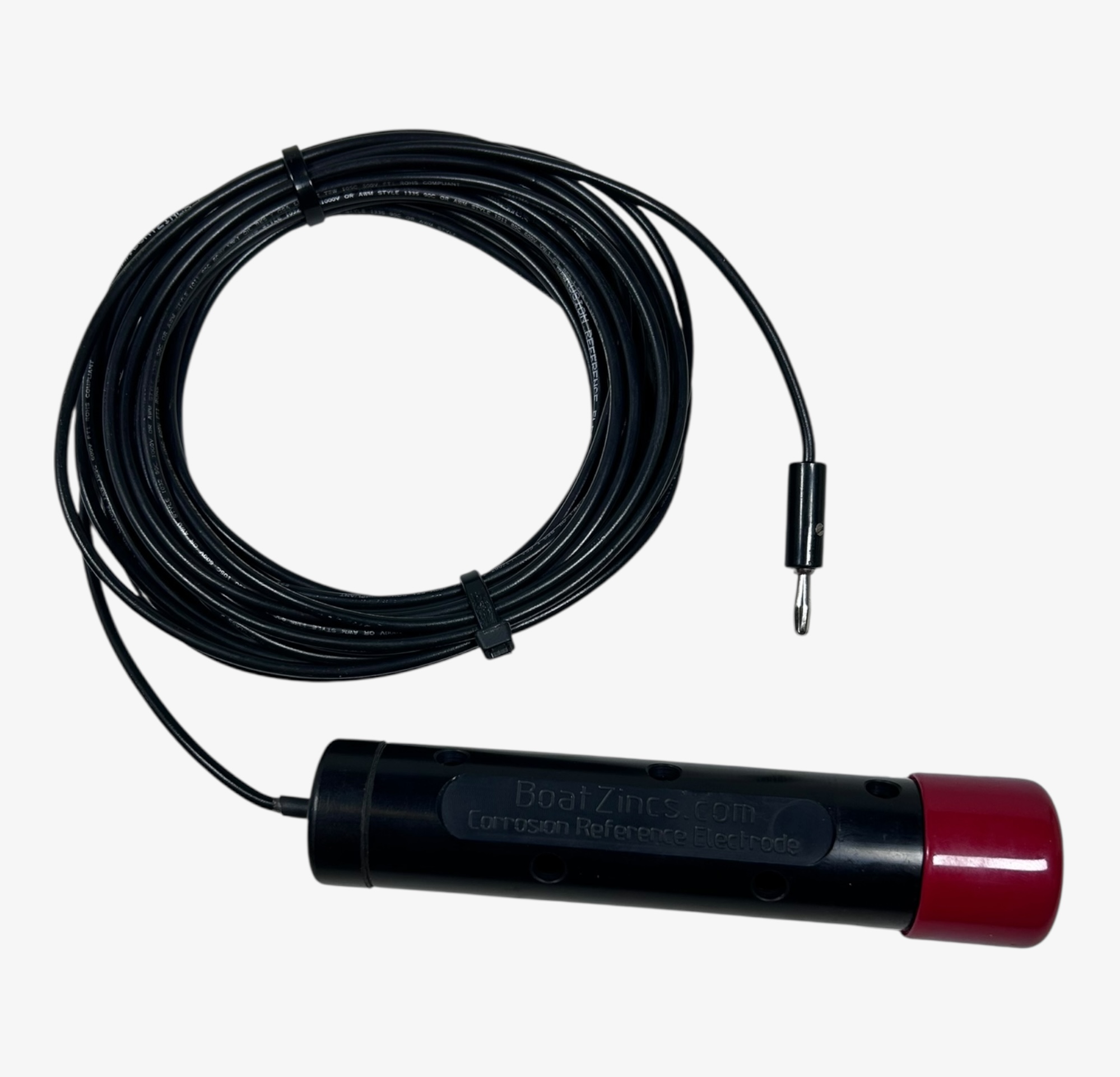BoatZincs Corrosion Reference Electrode w/ 25 FT Cable - Max Marine Outlet
