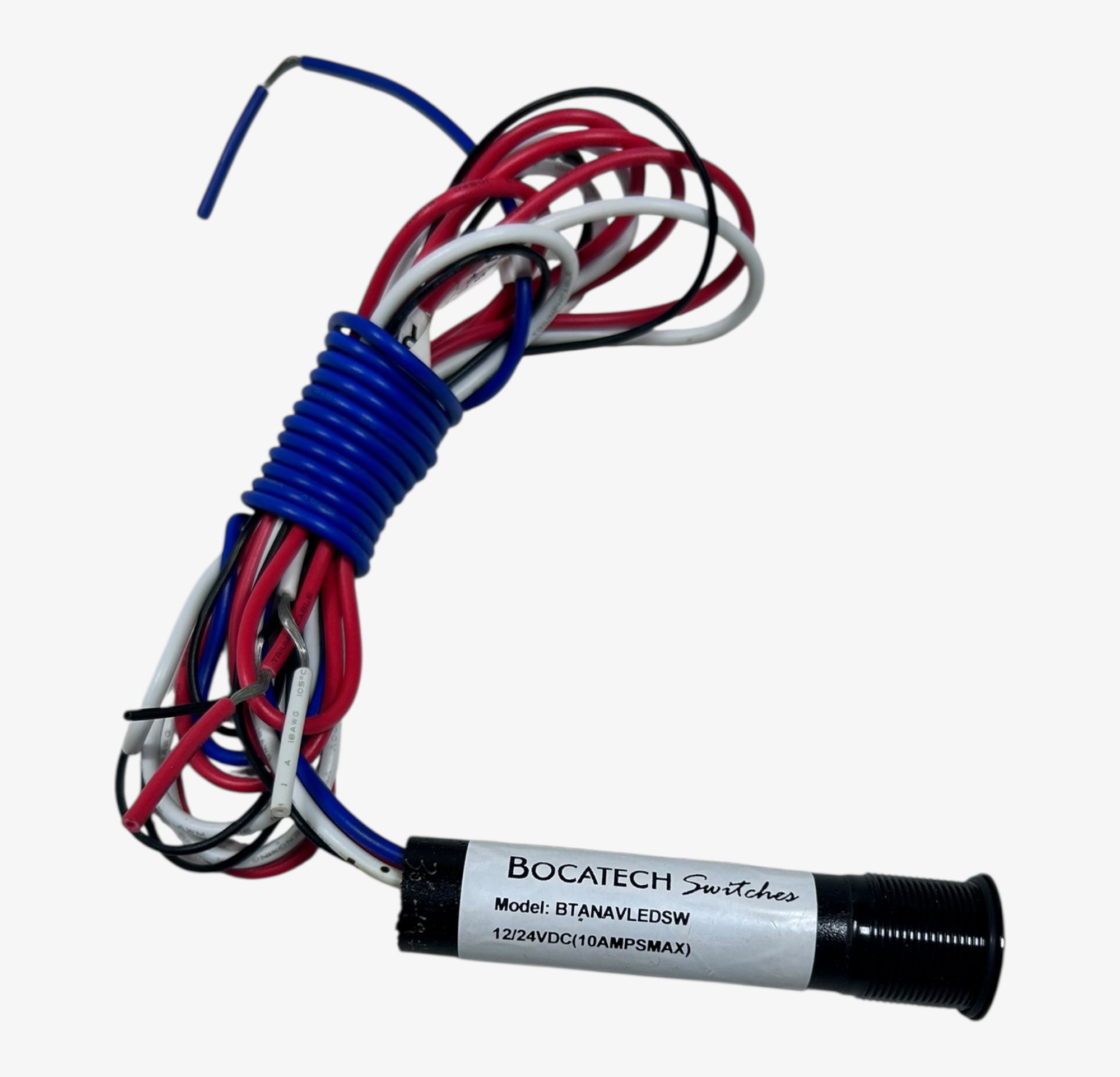 Bocatech BTANAVLEDSW, Marine Nav / Anchor 10A Button Switch - 12V - Max ...