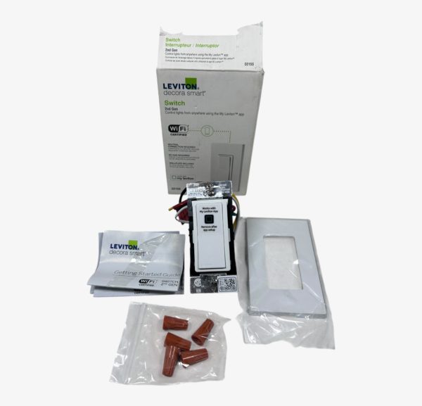 Leviton D215S, Decora Smart 2nd Gen Switch Control w/ WIFI 15A - Max ...