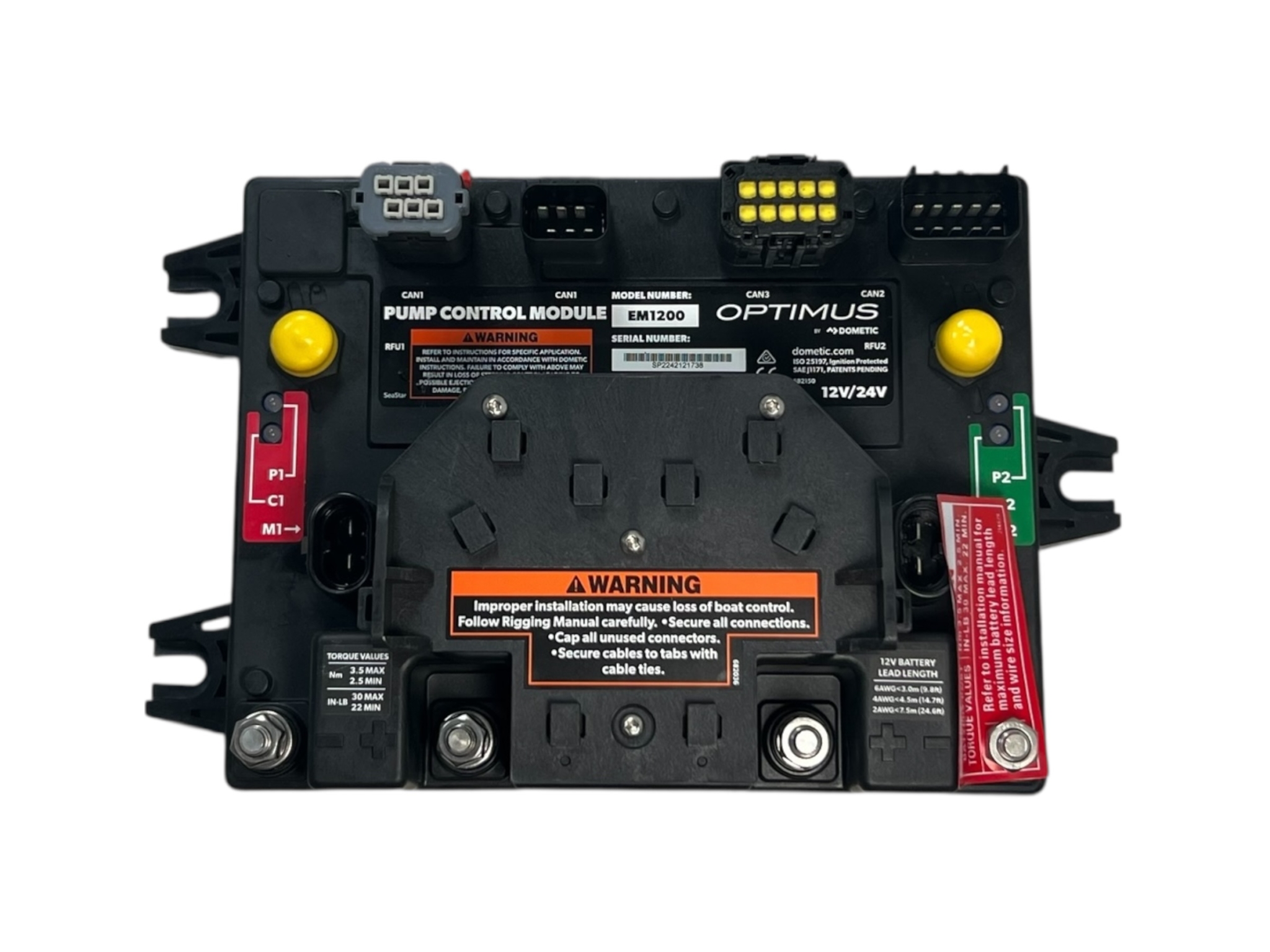 Optimus EM1200s Pump Control Module, PCM, Dometic, Seastar, NEW, OEM ...