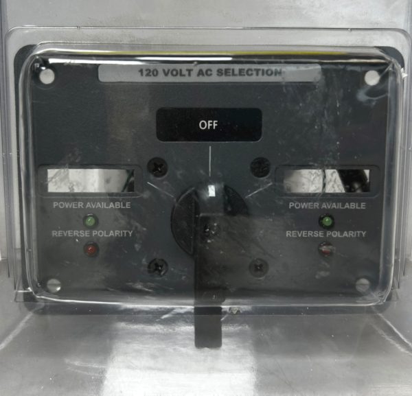 Blue Sea Systems 8367, AC Power Distribution Source Selector Panel 120V ...