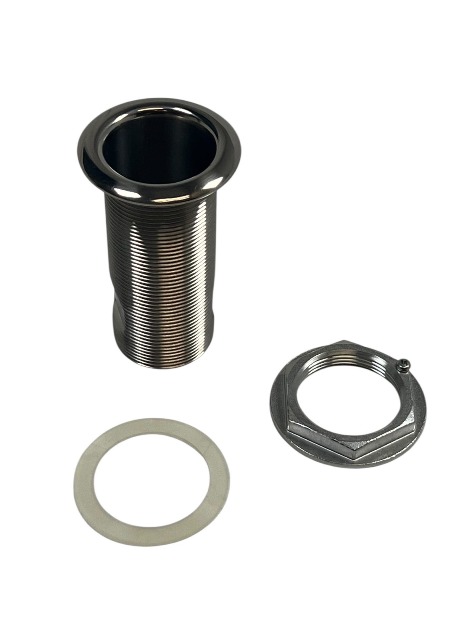 Gemlux TH-150-425-TI, Forged Titanium Thru Hull, 1.5in NPT, L 4.25in w ...