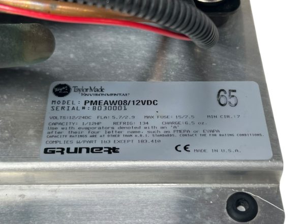 Grunert PMEAW08/12VDC, Marine Refrigeration, DC Condenser, Arctic ...