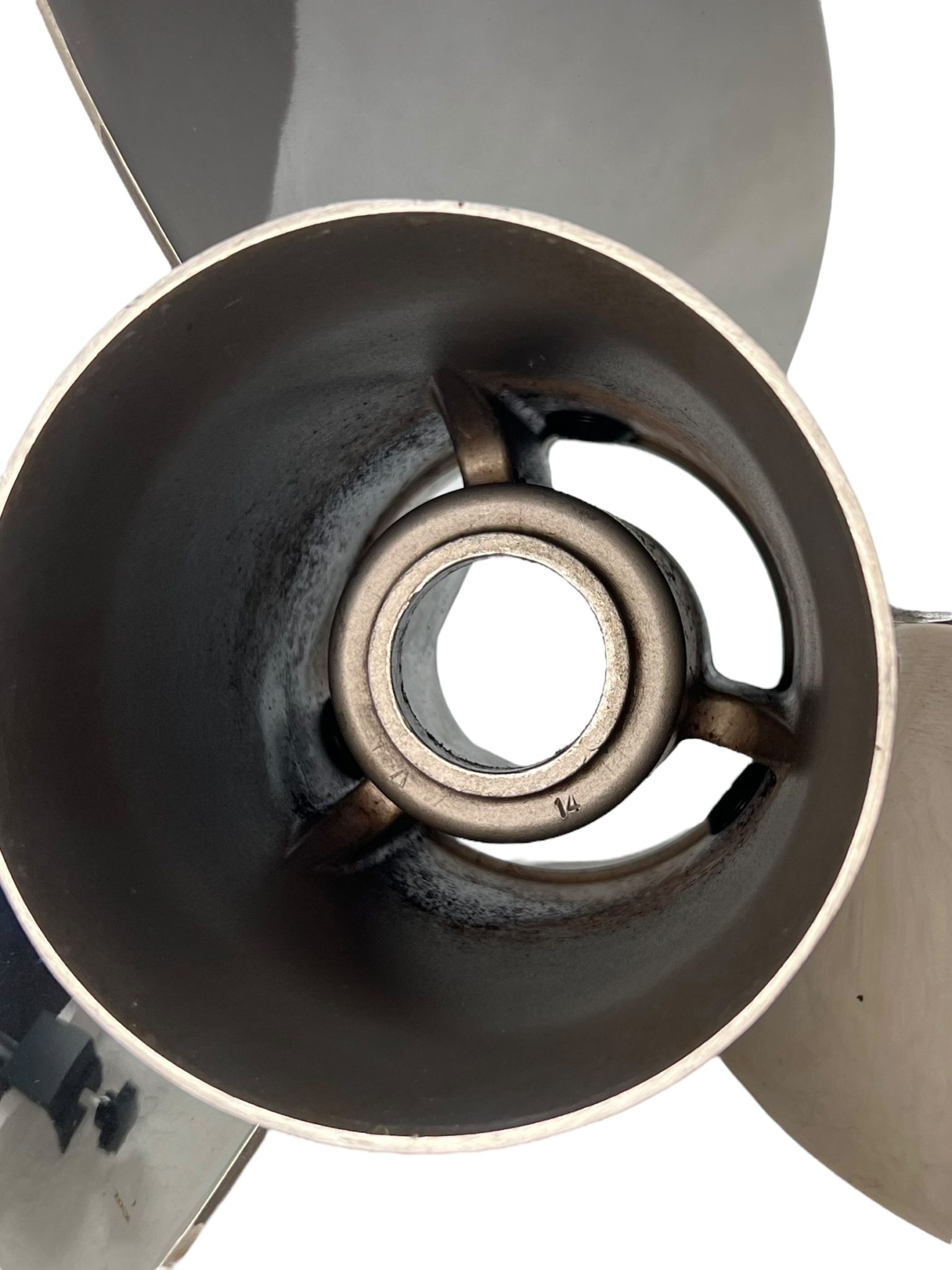 Mercury 3 x 16 x 23 RH, Enertia Eco Stainless Steel Propeller, OEM ...