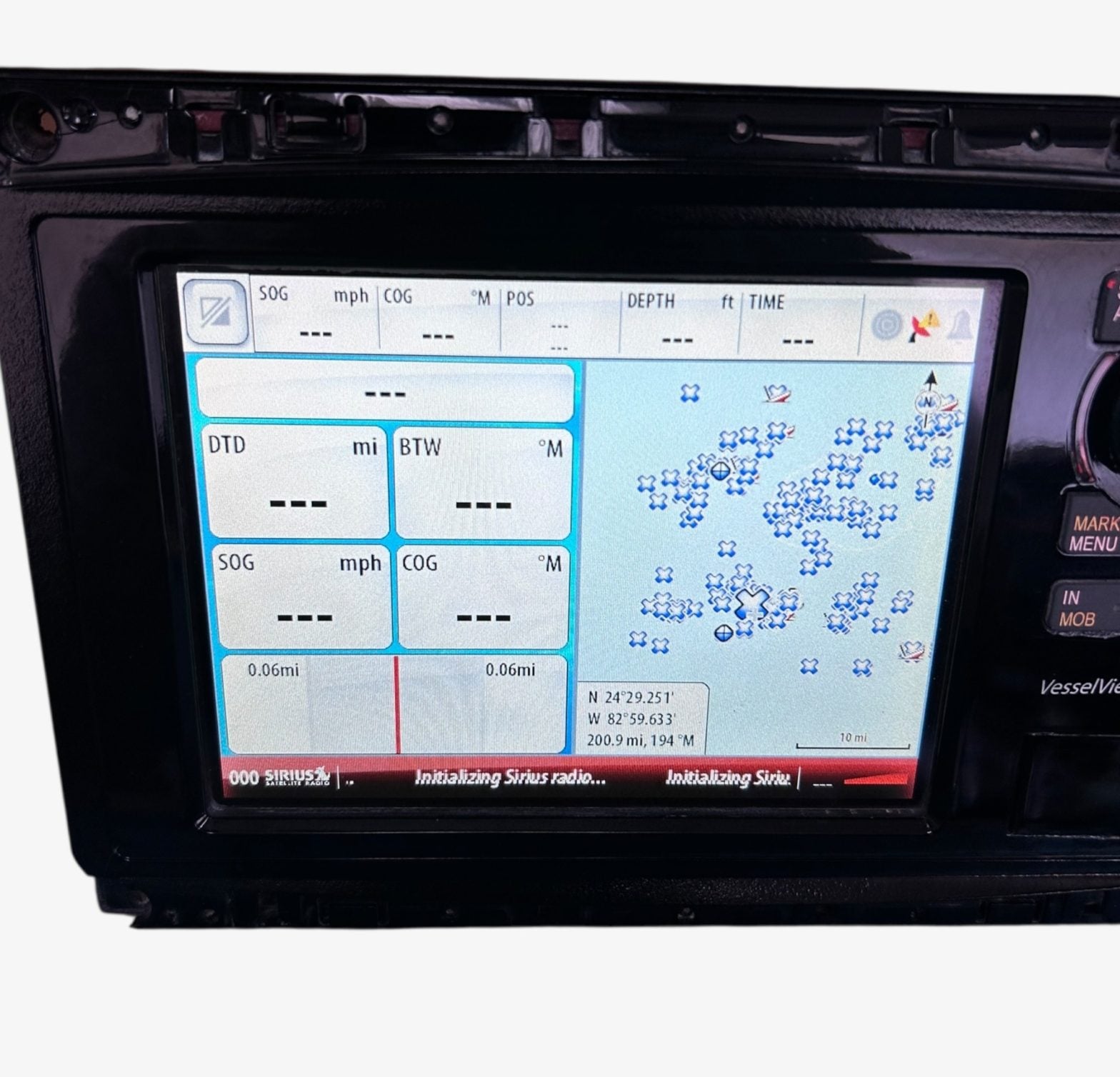 Mercury SmartCraft 8M6001427, VesselView 7 Multifunction Display ...