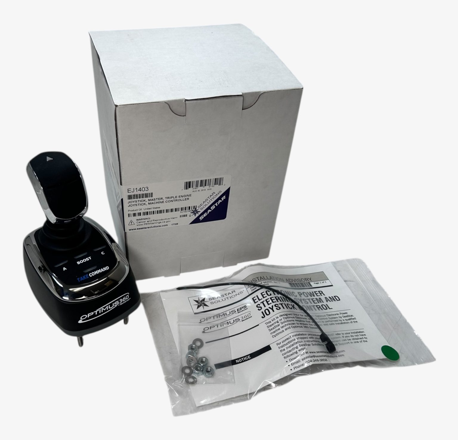 Sea Star Solutions EJ1403, Optimus 360 Master Joystick Triple Engine ...