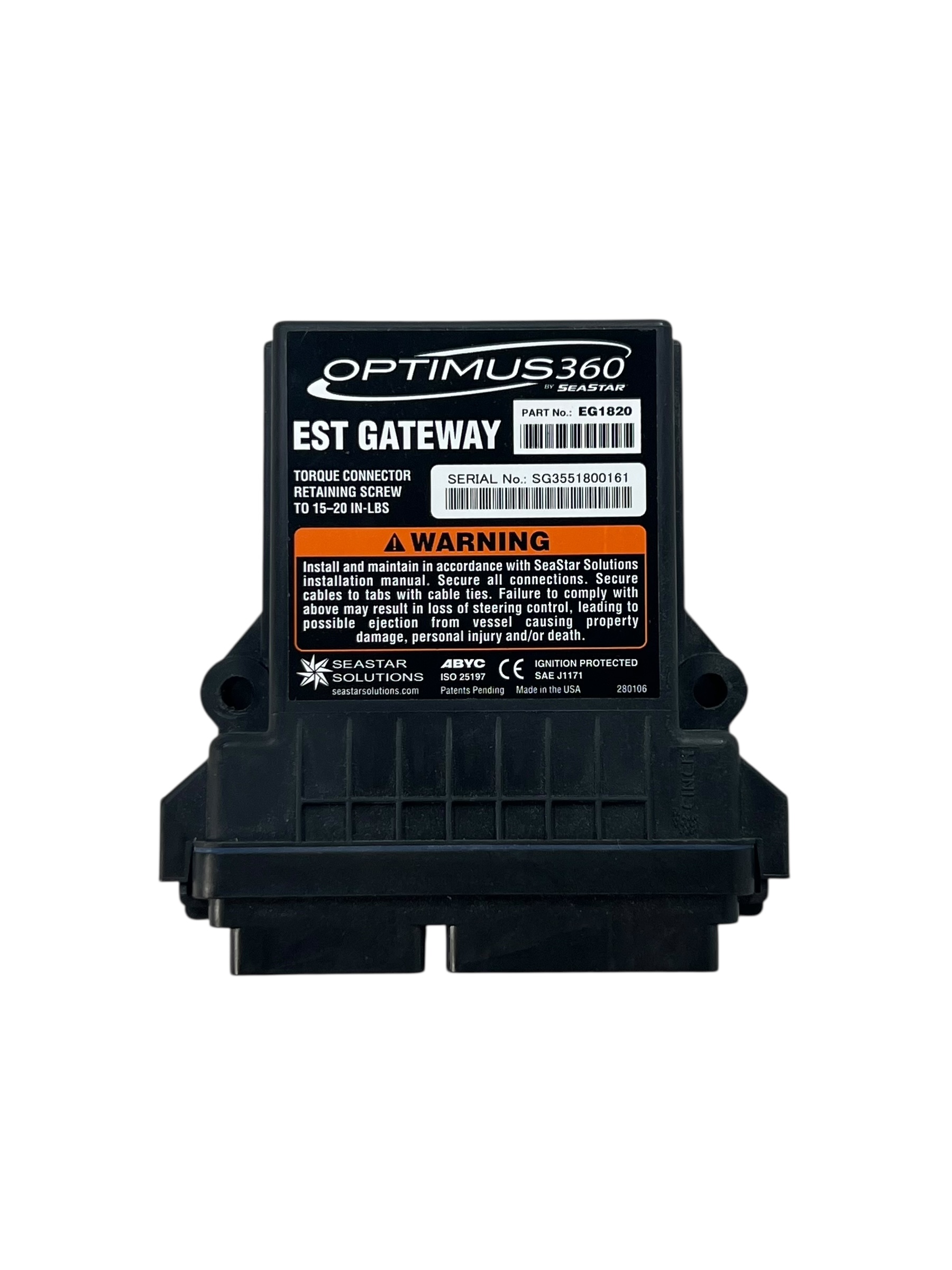 Seastar Solutions EG1820 Optimus 360 Twin Yamaha EST Gateway Module ...