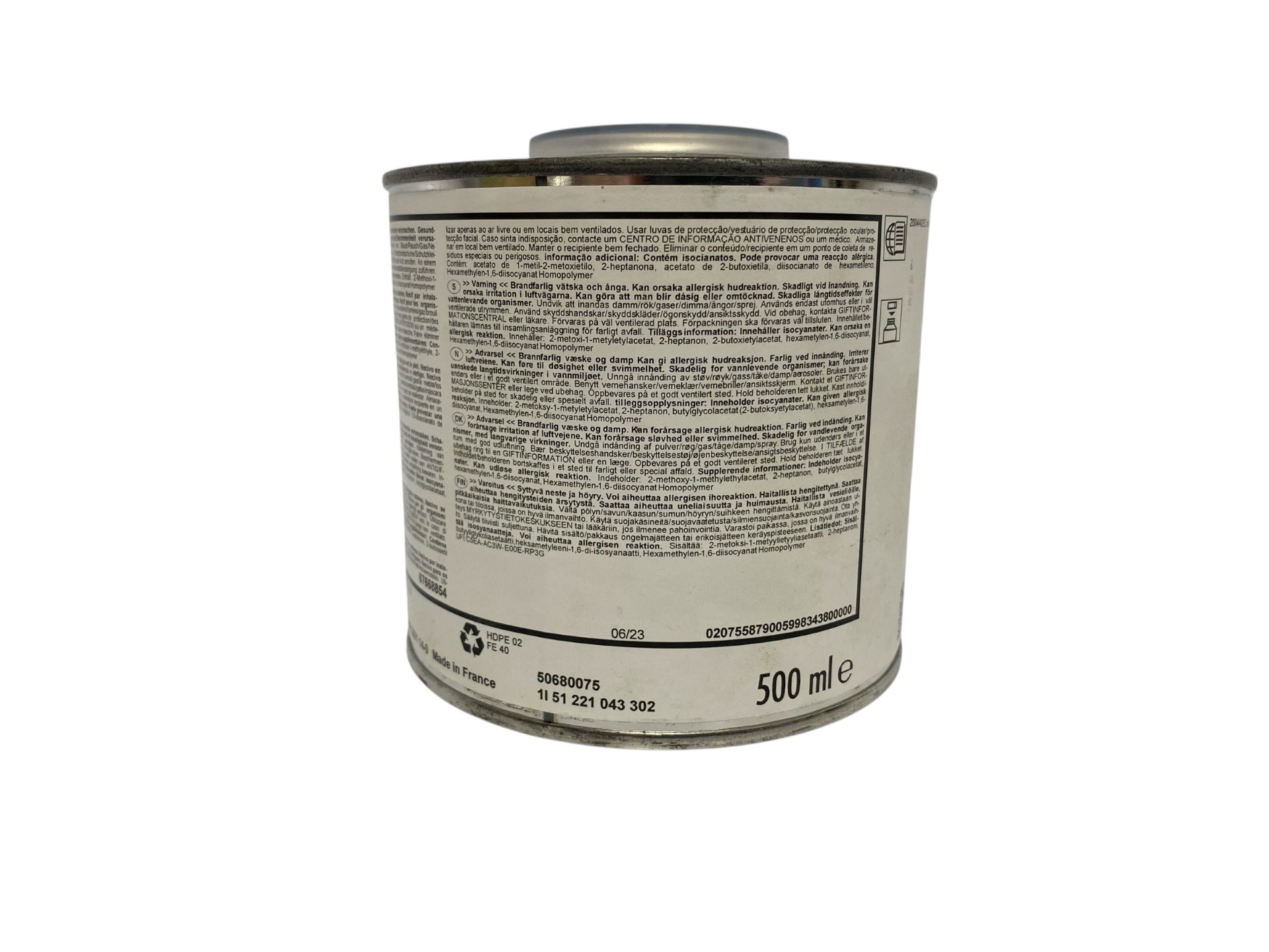 10 Glasurit P-H-430 Hardener, 7 Glasurit P-C-20 Clear Coat, 6 ...