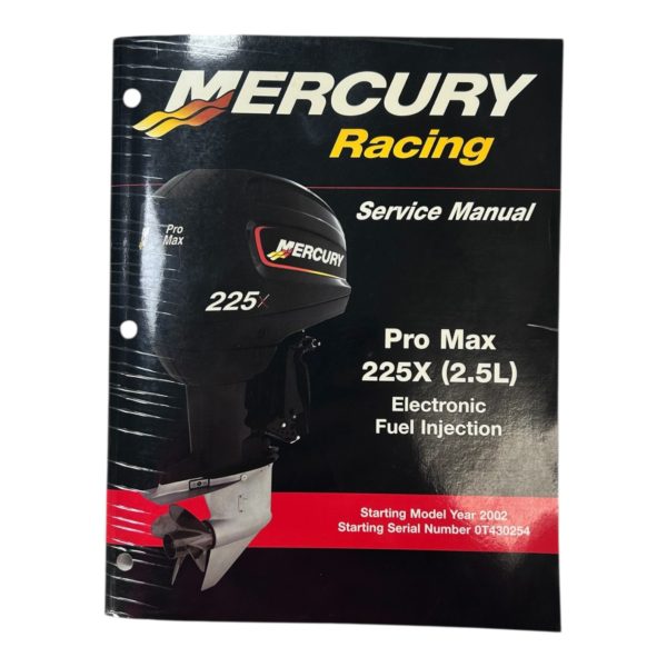Mercury Racing 90-840541, Pro Max 225X (2.5L) Fuel Injection Service ...