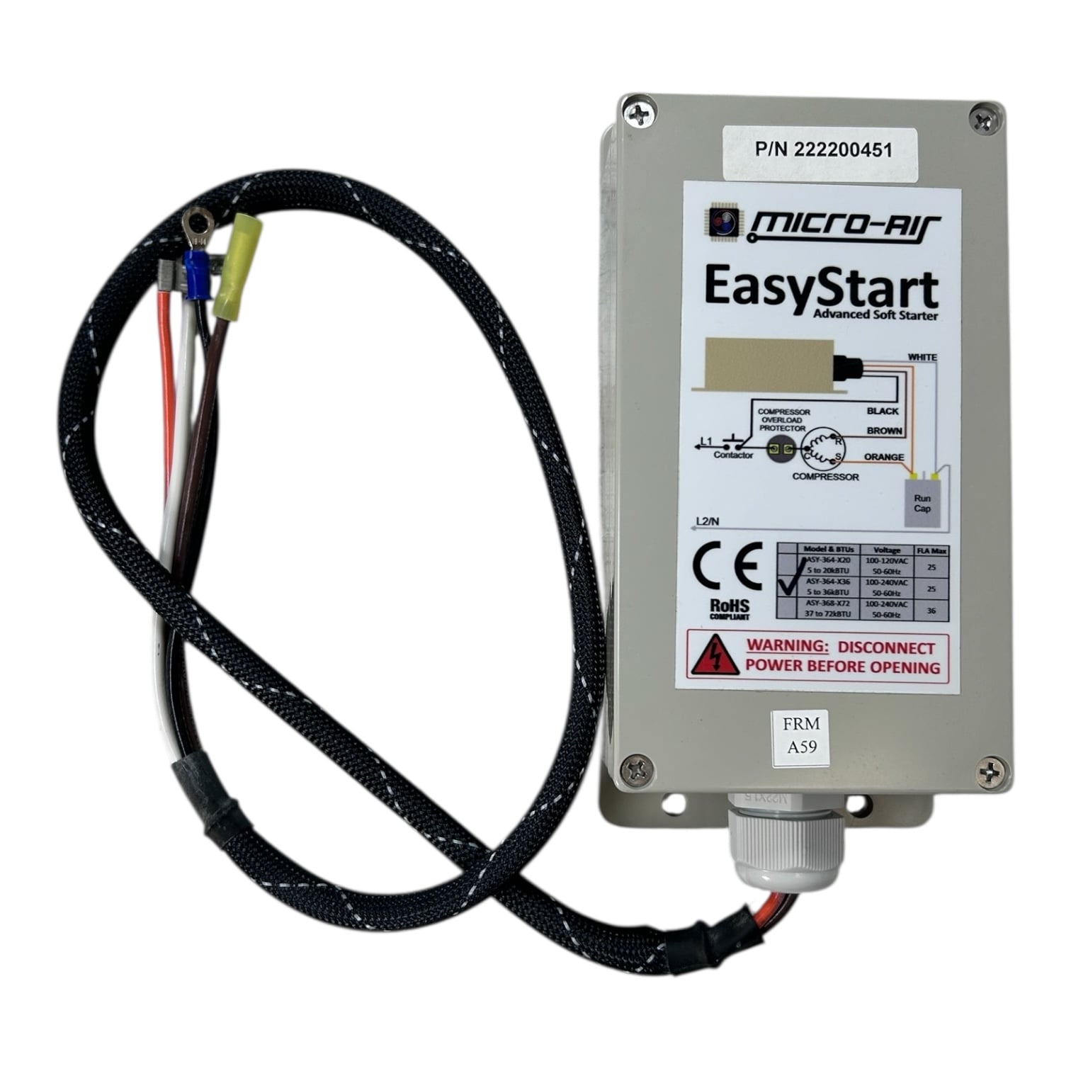 Micro-Air 222200451, Marine Easy Start Advanced Soft Starter 115/230V ...