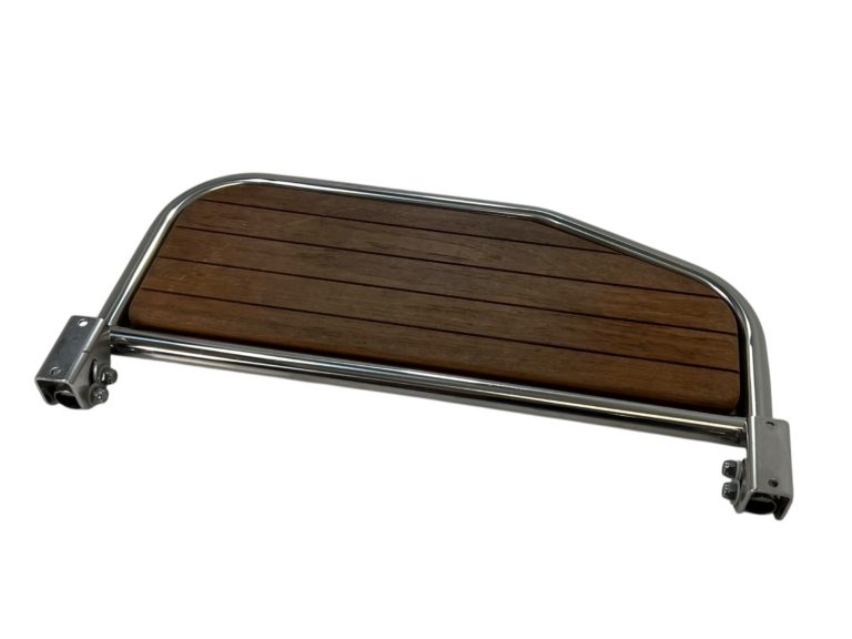 Scout Replacement Cabin Step Down Bracket & Teak Step 22 5/8" x 9 5/8 ...