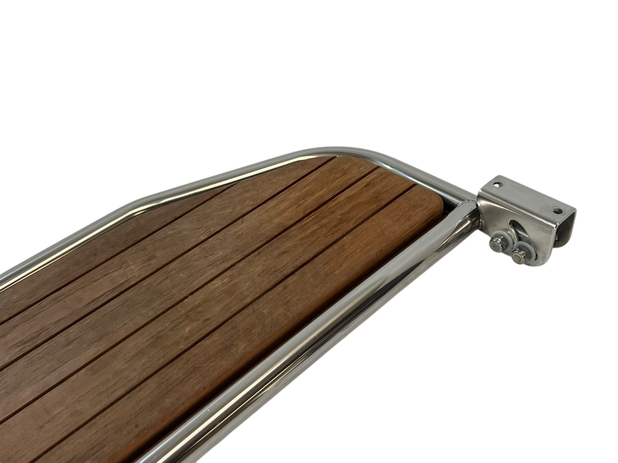 Scout Replacement Cabin Step Down Bracket & Teak Step 22 5/8" x 9 5/8 ...