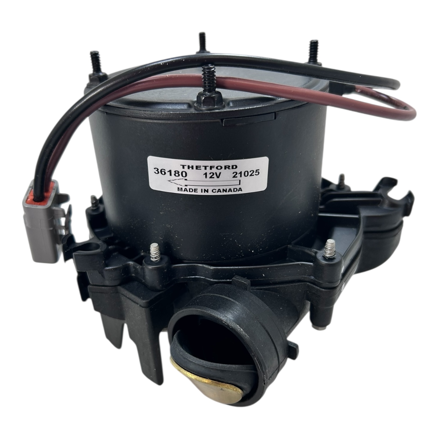 Thetford 36750, EZ Fit Discharge Pump Motor Assembly w/ Hose - 12V ...