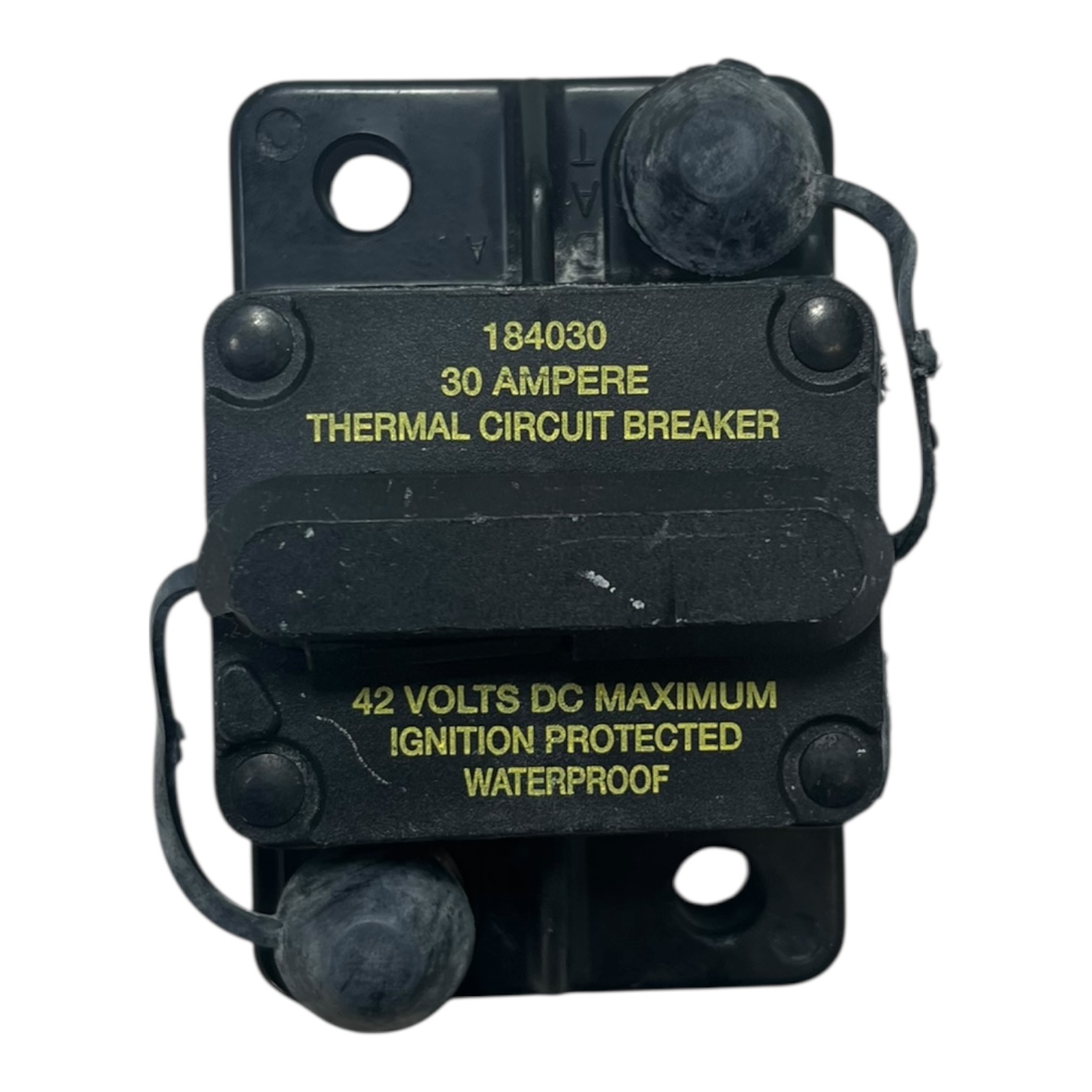 Eaton's Bussmann 184030, 30 AMP Thermal Circuit Breaker 42 Volts - Max ...
