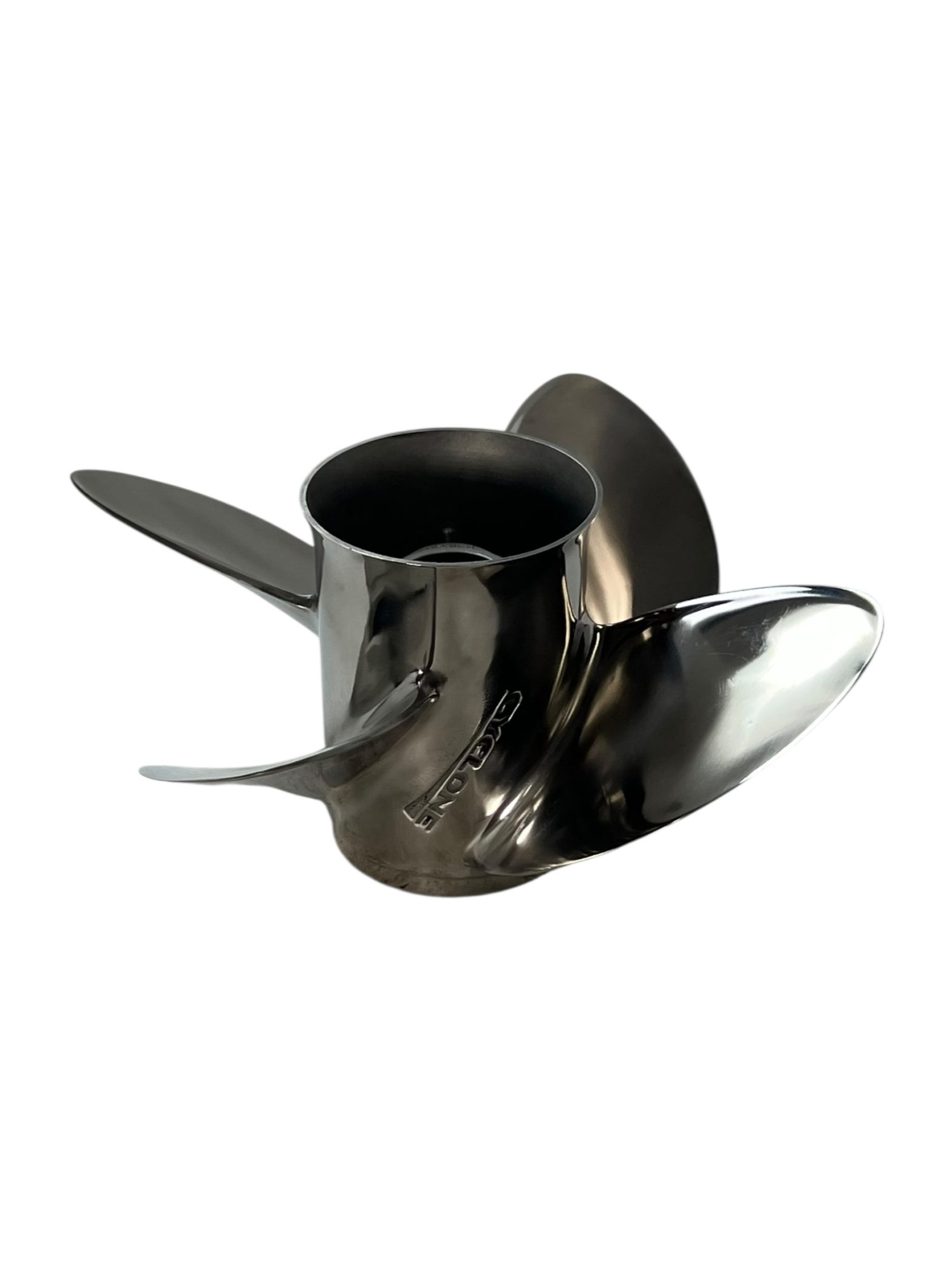 Evinrude 4 x 14 1/4 x 17 RH, Cyclone SS Propeller 763938, (Stamped ...