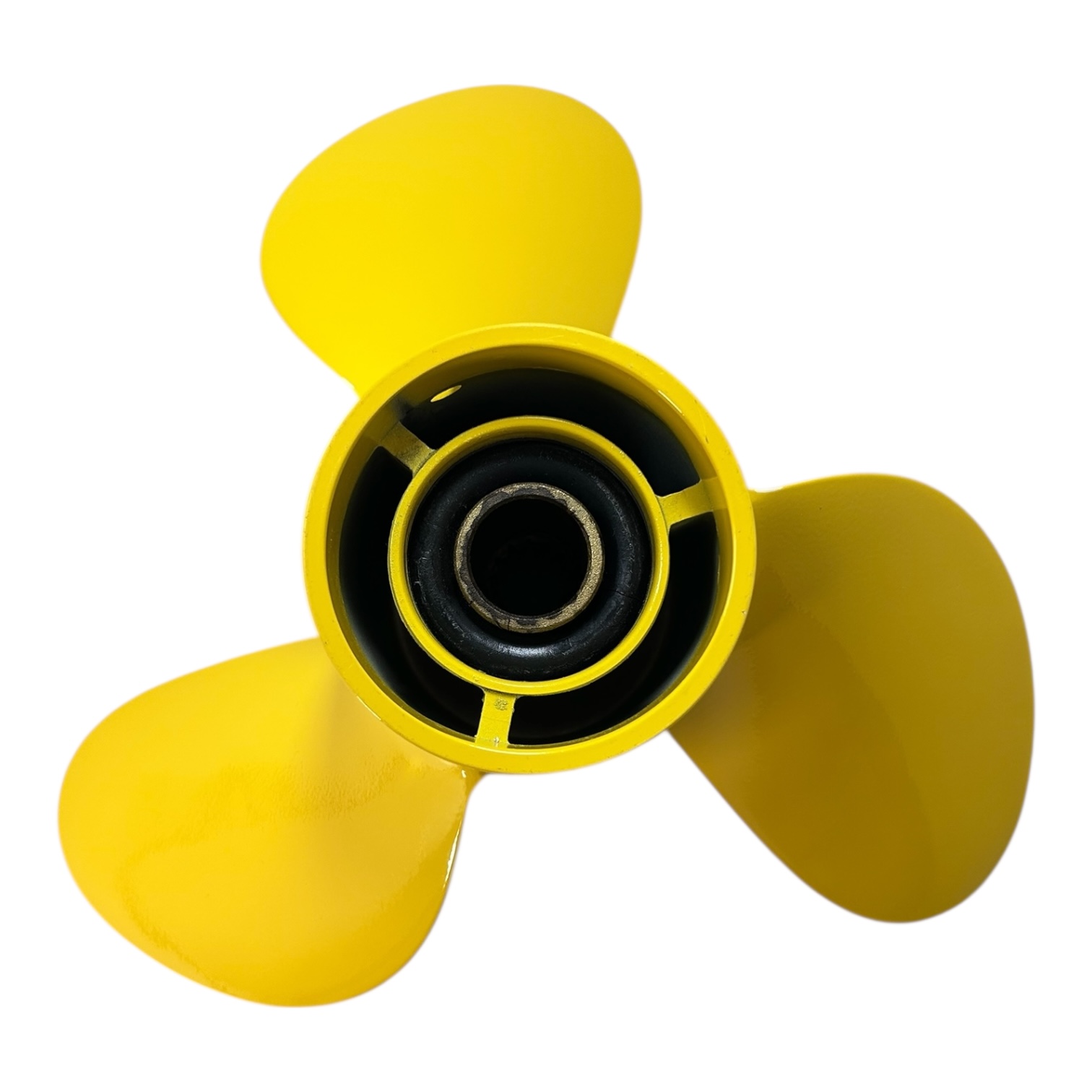 Evinrude Johnson 3 x 13 1/2 x 18 RH, Yellow SS Propeller, 763953 (Demo ...