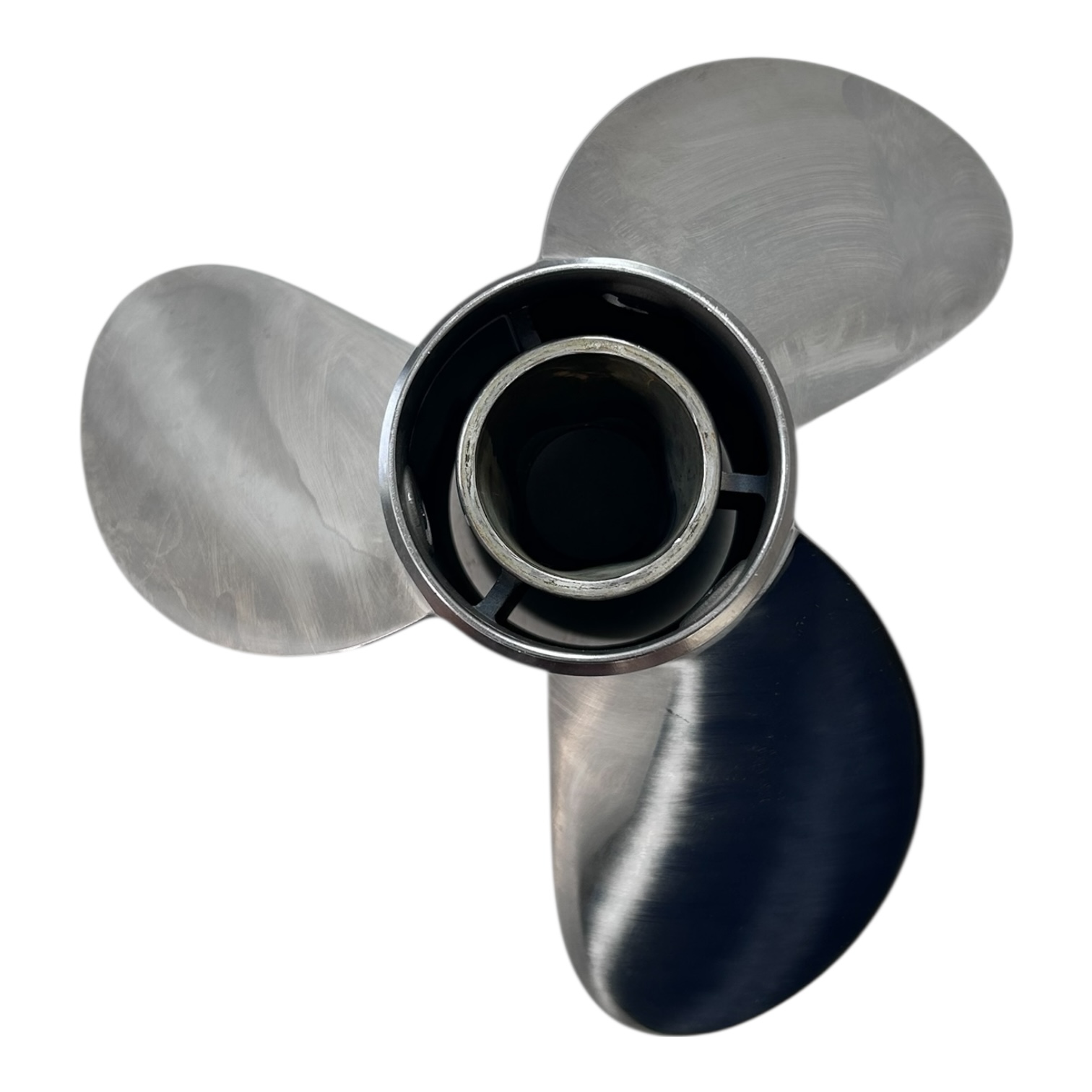 Evinrude Johnson 3 x 14 1/2 x 21, Stainless Steel RX3 Propeller 177356 ...