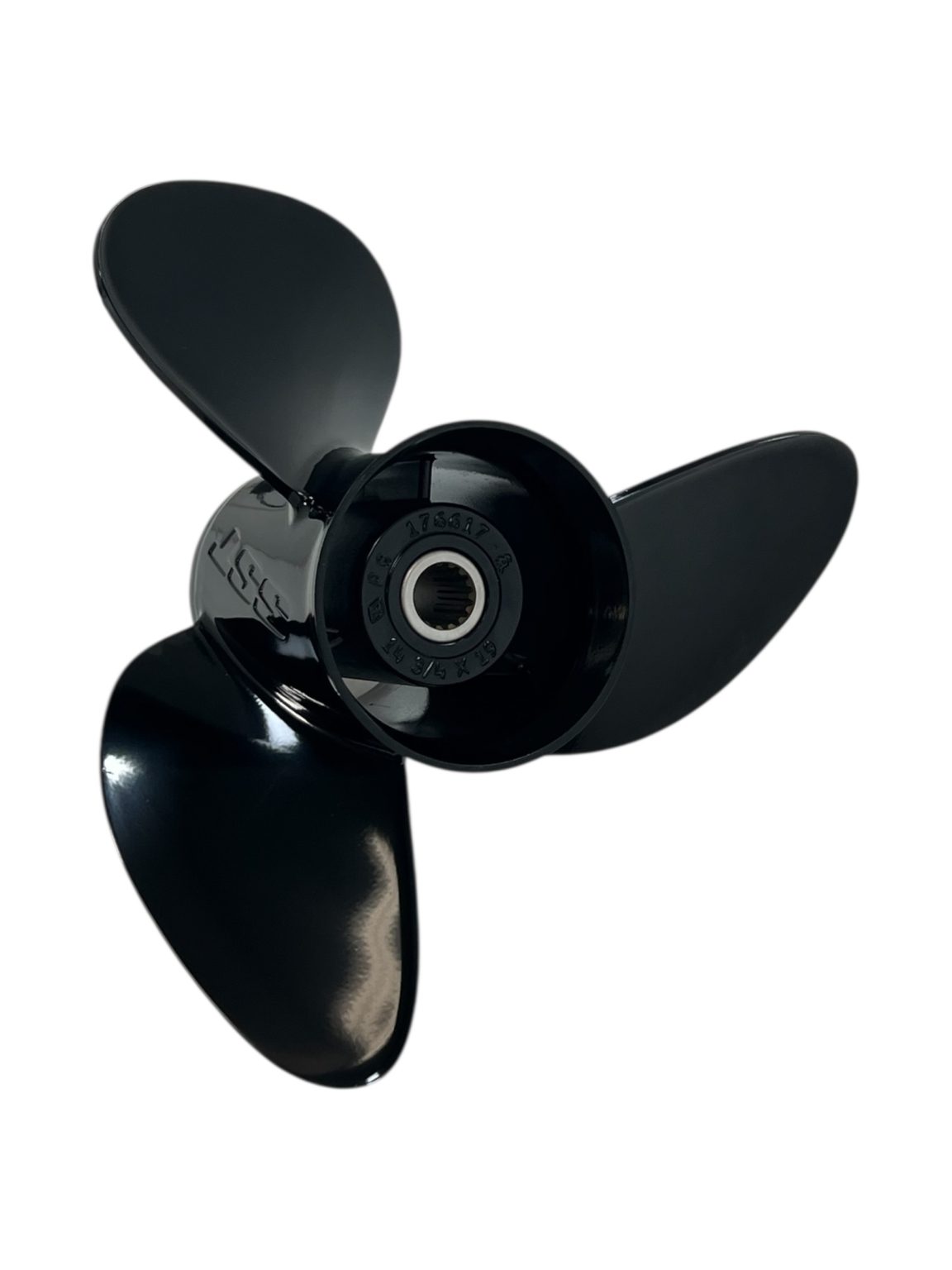Evinrude Johnson 3 x 14 3/4 x 19 RH, Black SST SS Propeller, 176617 ...