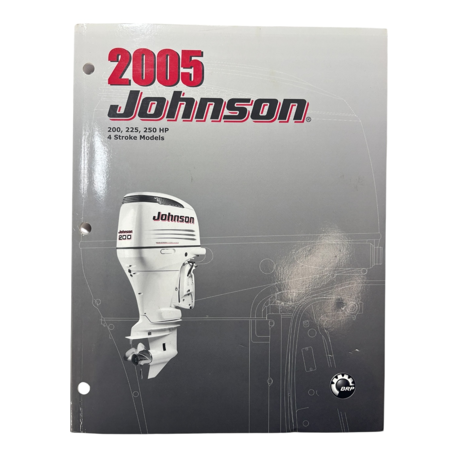 Evinrude Johnson 5006000, SO 4 Stroke 200/225/250 HP Service Manual ...