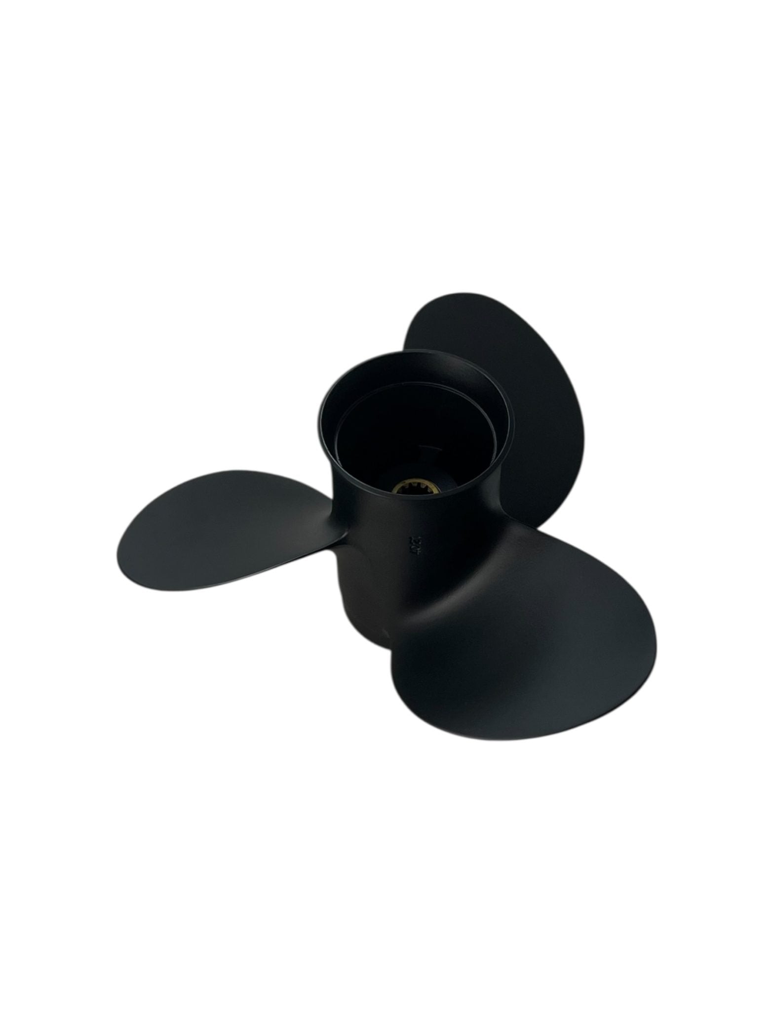 Evinrude Johnson 3 x 9.25 x 9 RH, Black Aluminum Propeller, NEW, OEM ...