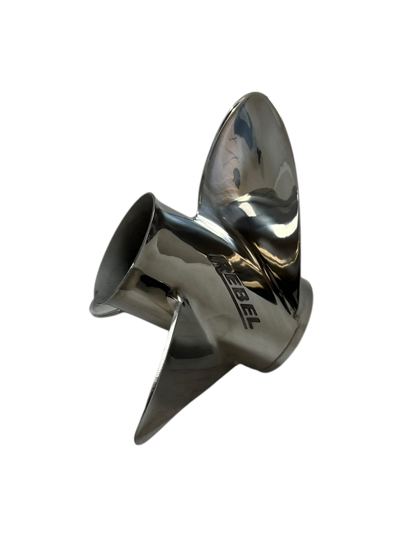 Evinrude Johnson 3 x 15 1/4 x 19 RH, Rebel Stainless Steel Propeller ...