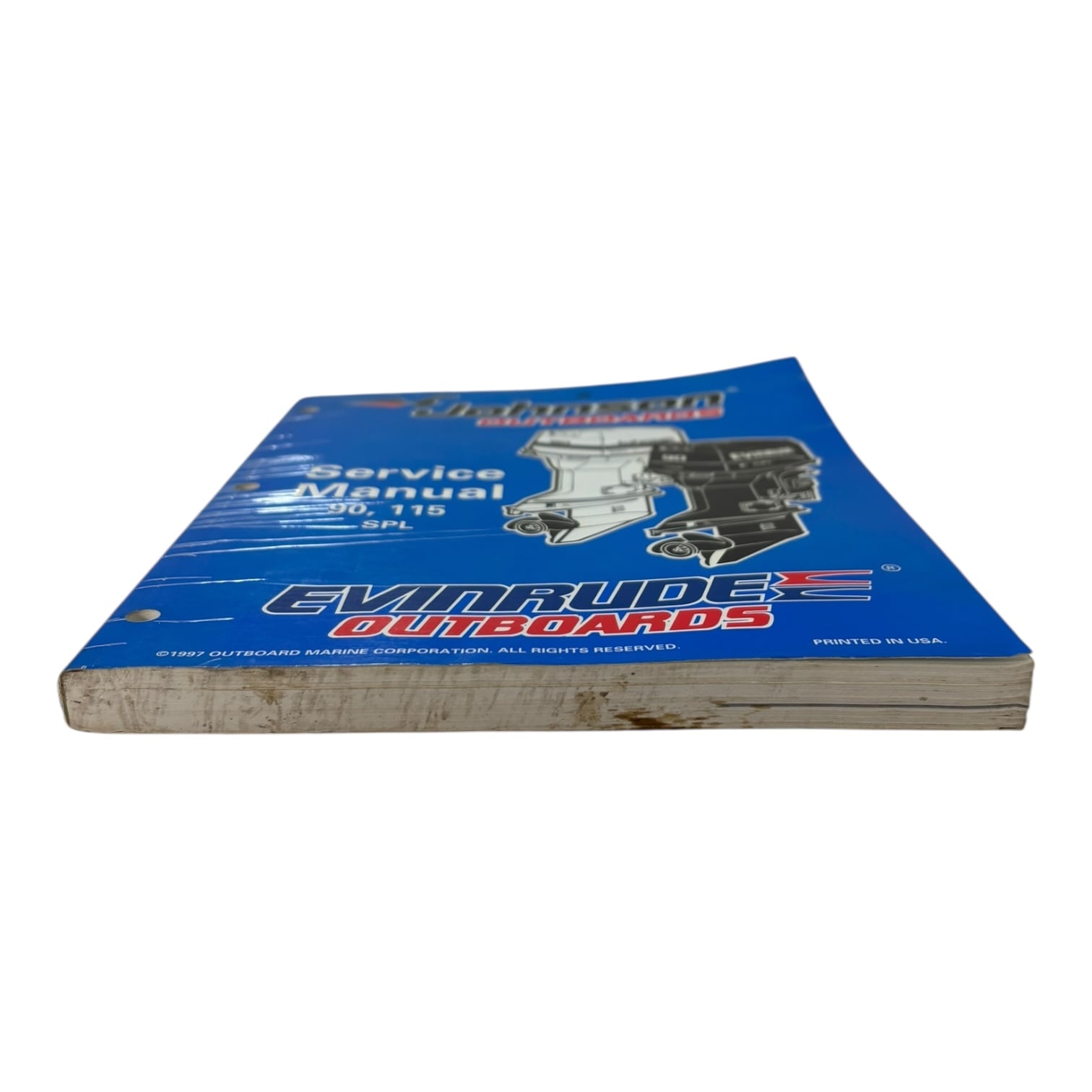 Evinrude Johnson Outboards 520209, 90/115 SPL Service Manual (1997 ...