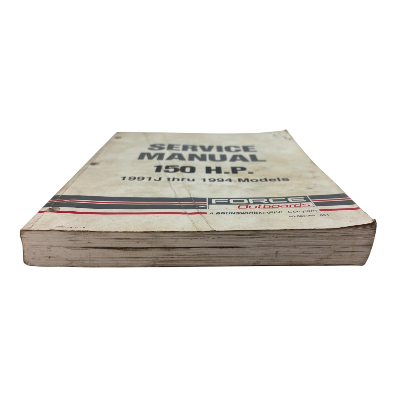 Force Outboards 90-823268, 150 HP Service Manual 1991-1994 - Max Marine ...