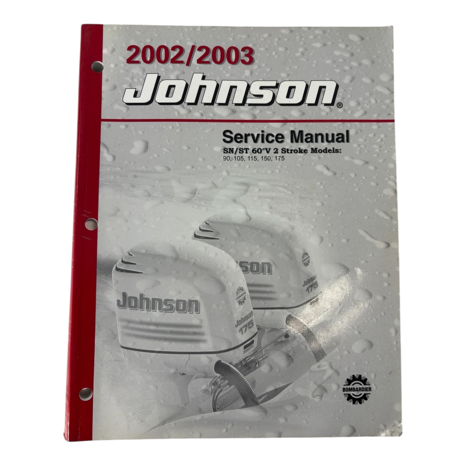 Johnson 5005463, 90/105/115/150/175 SN/ST 60 Degree 2 Stroke Service ...