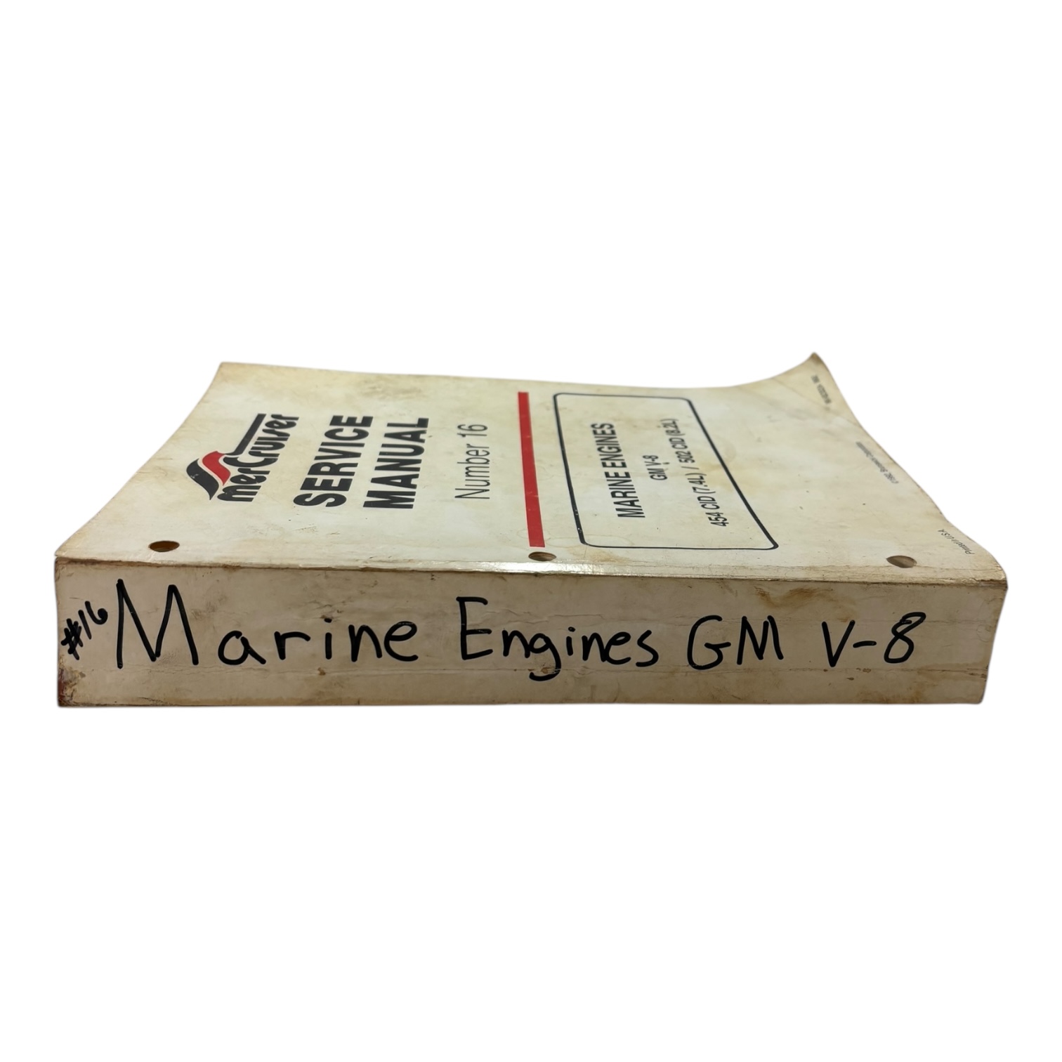 MerCruiser 90-823224, Marine Engines GM V-8 #16 Service Manual (1992 ...