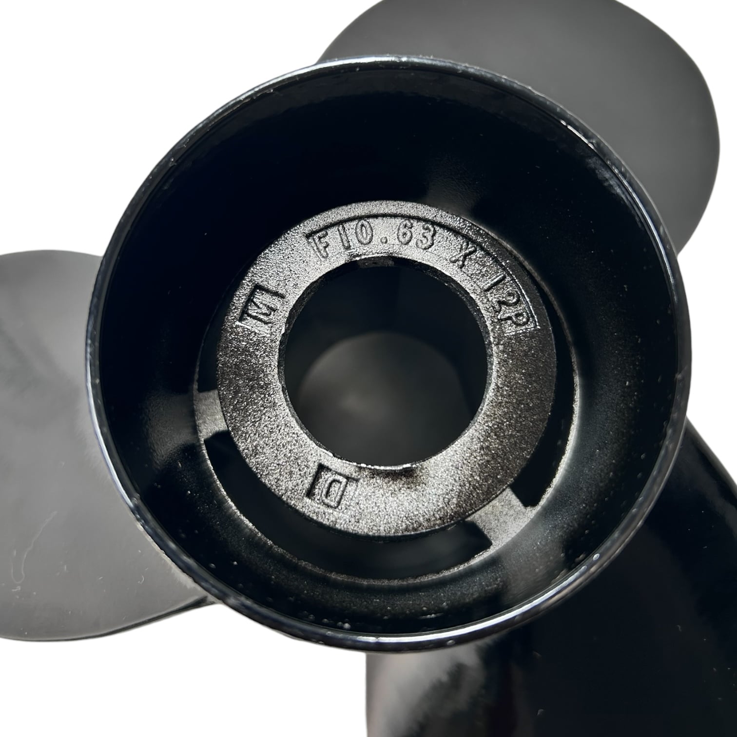 Mercury 3 x 10 5/8 x 12, Black Max Aluminum Propeller, 48-73134A45 - RH ...