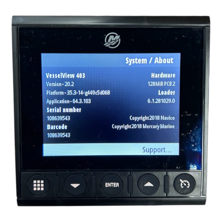Mercury 8M6005028 , Vessel View 403 Display w/ Sun Cover ( Chipped ...