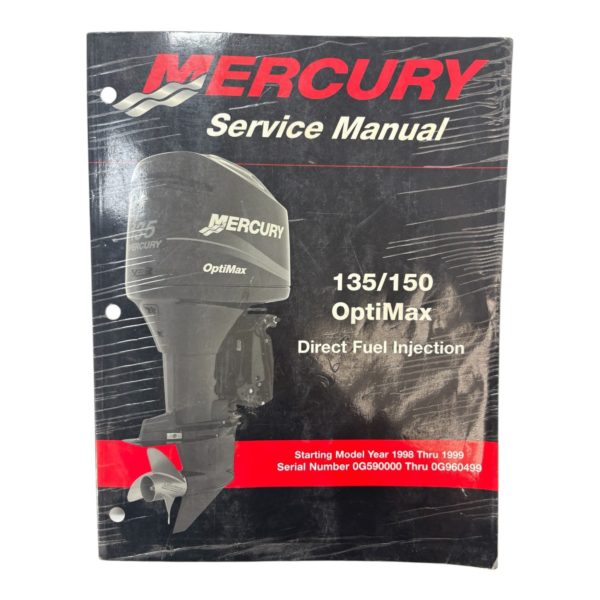 Mercury Service Manual 135/150 OptiMax Direct Fuel Injection (2002) 90 ...