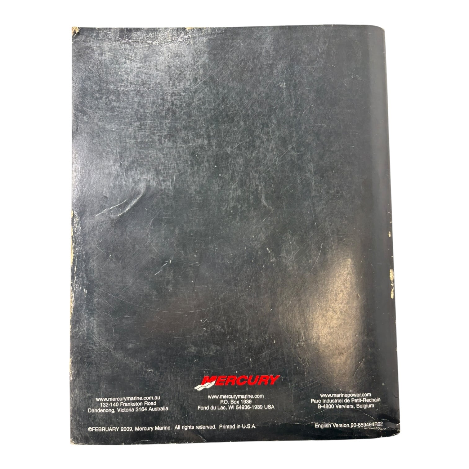 Mercury 90-859494R02, 115/135/150/175/175 Pro XS Optimax Service Manual ...