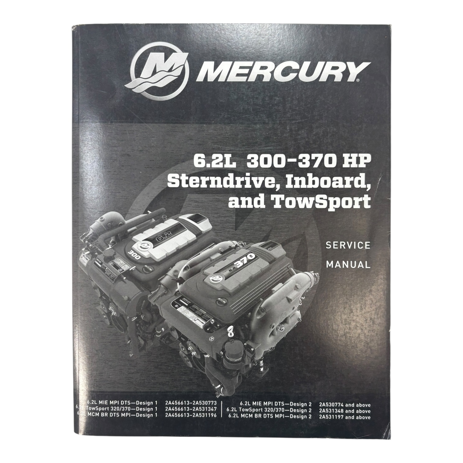 Mercury 90-8M0119306, 6.2L 300-370 HP Sterndrive, Inboard, and TowSport ...