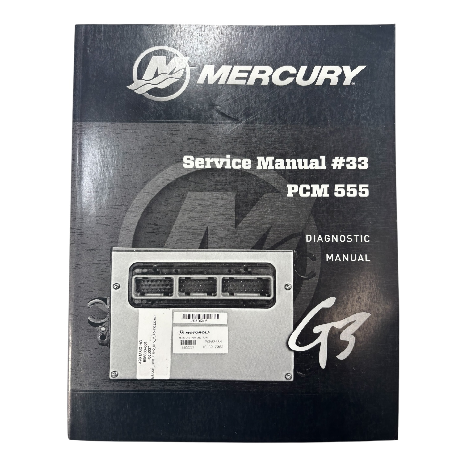 Mercury 90-8M0154207, PCM 555 Service Manual #33 (2019) - Max Marine Outlet