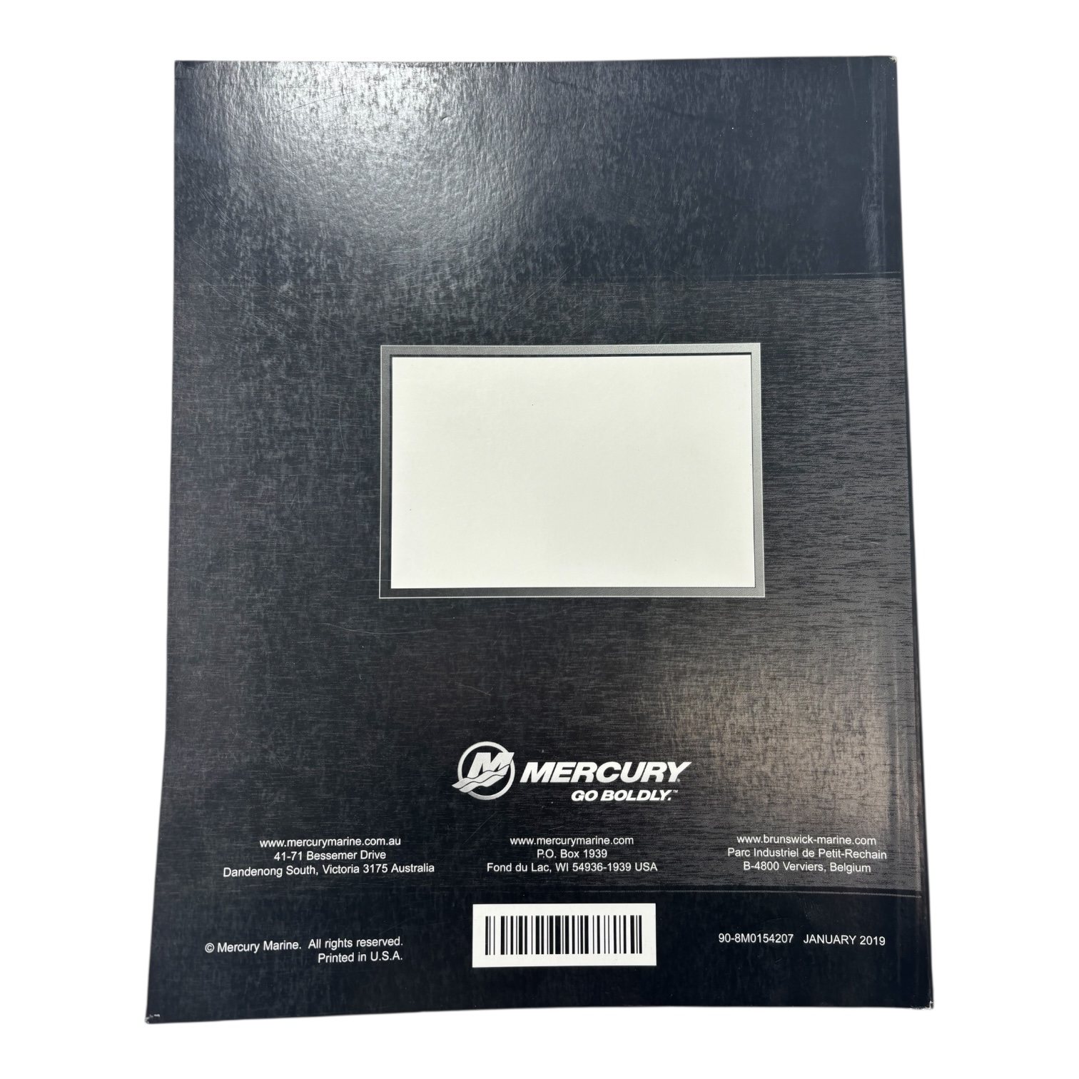 Mercury 90-8M0154207, PCM 555 Service Manual #33 (2019) - Max Marine Outlet
