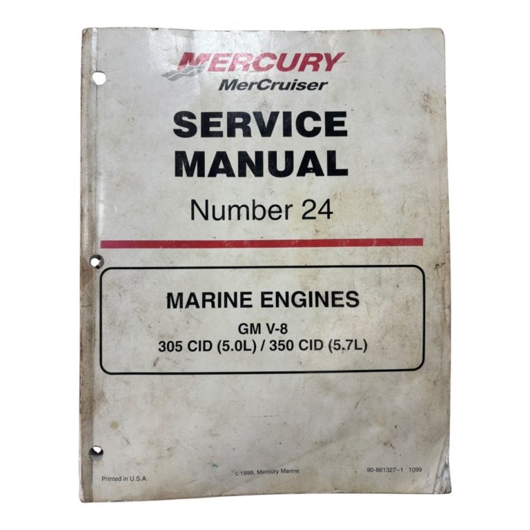 Mercury MerCruiser 90-861327-1, Marine Engines GM V-8 Service Manual ...