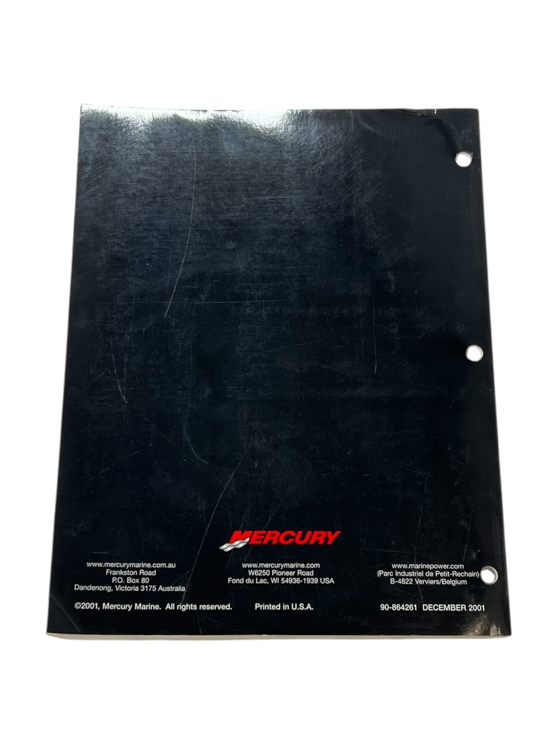 Mercury MerCruiser 90-864261, 4.3L MPI Gasoline Engines #32 Service ...