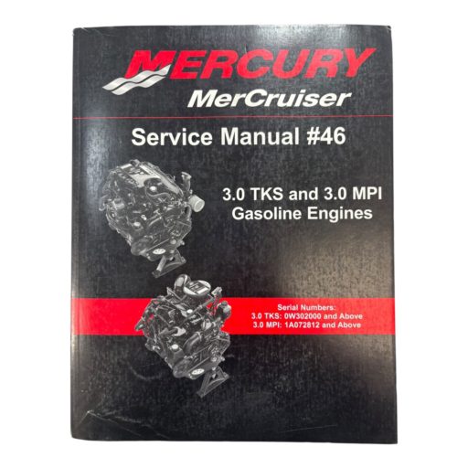 Mercury MerCruiser 90-899883197, 3.0 TKS/MPI Gasoline Engine Service ...