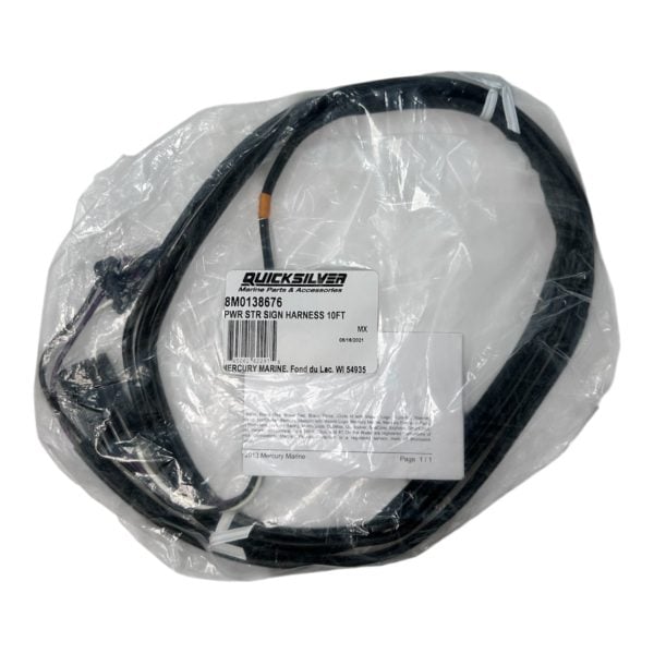 Mercury Quicksilver 8M0138676, Power Steering Harness Assembly 10FT ...