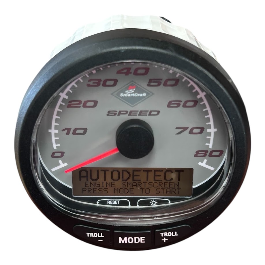 Mercury Smartcraft 79-889223 A13, SC1000 Speedometer Gauge - Max Marine ...